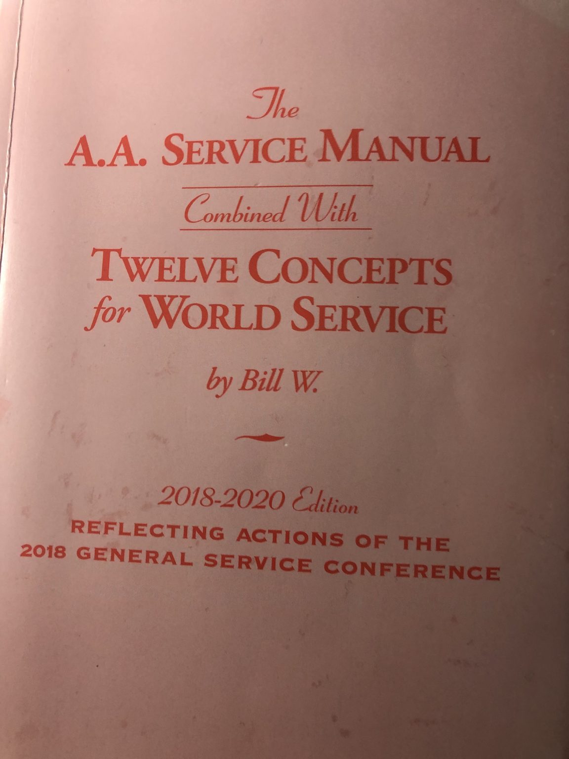 General Service Representative Training – Part One – Alcoholics ...